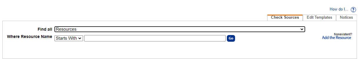 Add a resource description record (Resource Manager)